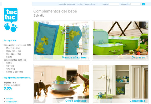 Nueva tienda online de Tuc Tuc - DecoEstilo