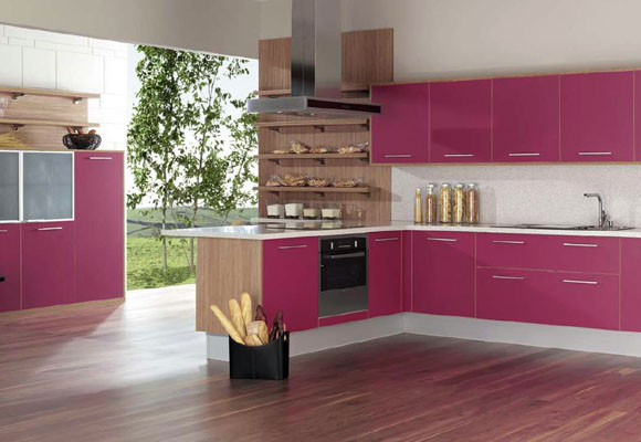 Rosa en la cocina - DecoEstilo